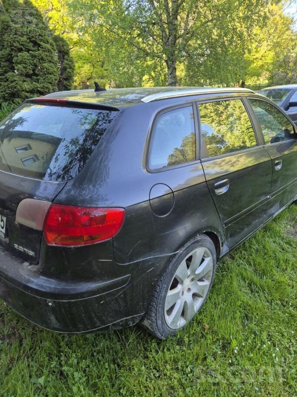 Melns Audi A3 2007 Rīga, ar dzinēja tilpumu 2.00 L un nobraukumu 350 tūkst. km par 800 €, foto 6 vietnē AUTOMOTO.COM.LV