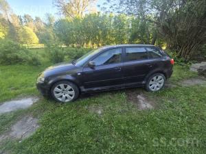 Black Audi A3 2007 in Riga, with an engine capacity of 2.00 L and mileage of 350 thousand km for 800 €, photo  on AUTOMOTO.COM.LV