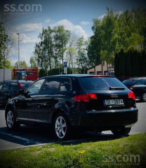 Black Audi A3 2007 in Riga, with an engine capacity of 1.80 L and mileage of 288 thousand km for 2950 €, photo 3 on AUTOMOTO.COM.LV