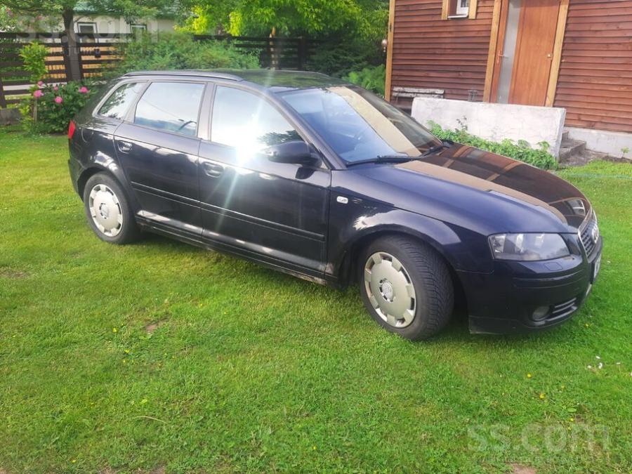 Black Audi A3 2007 in Jurmala, with an engine capacity of 2.00 L and mileage of 477 thousand km for 1899 €, photo 3 on AUTOMOTO.COM.LV