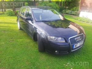 Black Audi A3 2007 in Jurmala, with an engine capacity of 2.00 L and mileage of 477 thousand km for 1899 €, photo 6 on AUTOMOTO.COM.LV