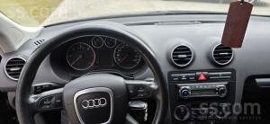 Black Audi A3 2007 in Jekabpils, with an engine capacity of 1.90 L and mileage of 473 thousand km for 2600 €, photo 10 on AUTOMOTO.COM.LV