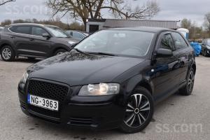 Melns Audi A3 2007 Kuldīga, ar dzinēja tilpumu 1.60 L un nobraukumu 0 tūkst. km par 1990 €, foto  vietnē AUTOMOTO.COM.LV