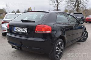 Melns Audi A3 2007 Kuldīga, ar dzinēja tilpumu 1.60 L un nobraukumu 0 tūkst. km par 1990 €, foto 3 vietnē AUTOMOTO.COM.LV