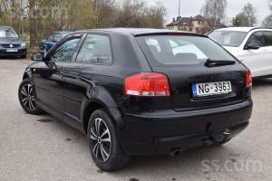 Melns Audi A3 2007 Kuldīga, ar dzinēja tilpumu 1.60 L un nobraukumu 0 tūkst. km par 1990 €, foto 4 vietnē AUTOMOTO.COM.LV