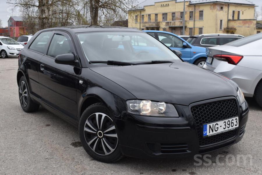 Melns Audi A3 2007 Kuldīga, ar dzinēja tilpumu 1.60 L un nobraukumu 0 tūkst. km par 1990 €, foto 5 vietnē AUTOMOTO.COM.LV
