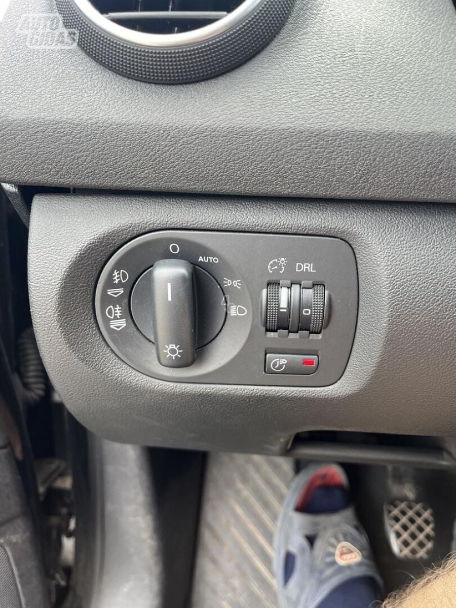 Black Audi A3 2007 in Prienai, with an engine capacity of 2.00 L and mileage of 300 thousand km for 3800 €, photo 15 on AUTOMOTO.COM.LV