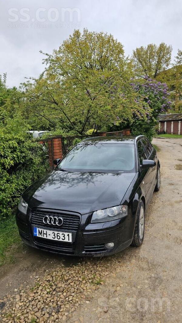 Melns Audi A3 2007 Rīga, ar dzinēja tilpumu 1.90 L un nobraukumu 236 tūkst. km par 2500 €, foto 1 vietnē AUTOMOTO.COM.LV