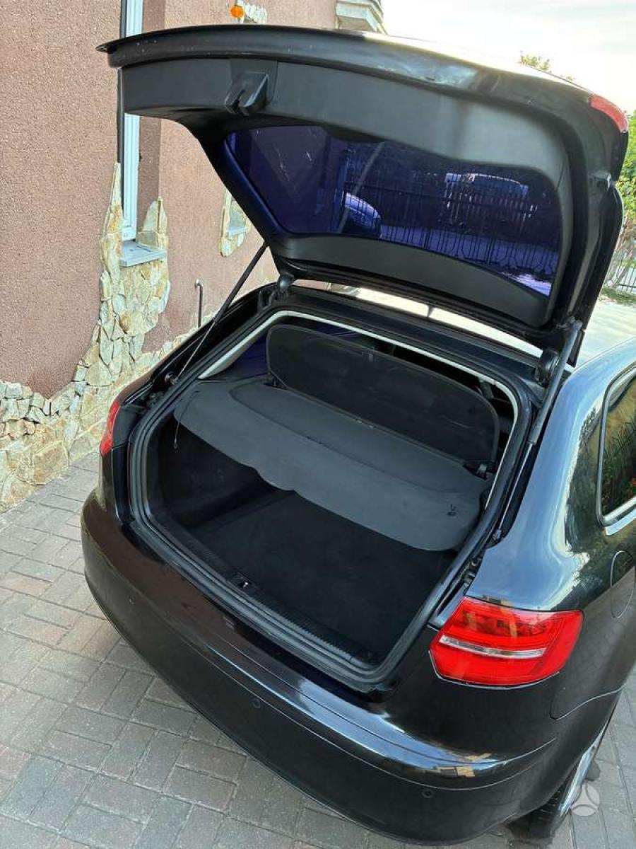 Melns Audi A3 2007 Šauļi, ar dzinēja tilpumu 1.93 L un nobraukumu 362 tūkst. km par 2400 €, foto 13 vietnē AUTOMOTO.COM.LV