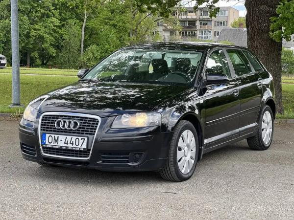 Melns Audi A3 2007 Jēkabpils, ar dzinēja tilpumu 1.90 L un nobraukumu 331 tūkst. km par 3750 €, foto 3 vietnē AUTOMOTO.COM.LV