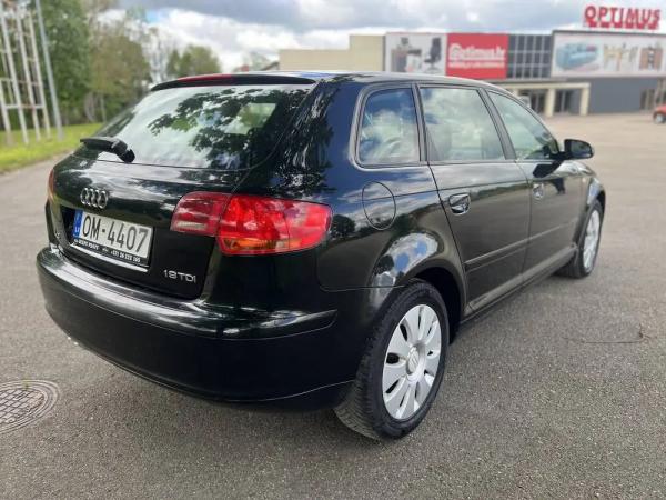 Melns Audi A3 2007 Jēkabpils, ar dzinēja tilpumu 1.90 L un nobraukumu 331 tūkst. km par 3750 €, foto 6 vietnē AUTOMOTO.COM.LV