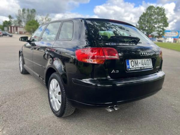 Melns Audi A3 2007 Jēkabpils, ar dzinēja tilpumu 1.90 L un nobraukumu 331 tūkst. km par 3750 €, foto 7 vietnē AUTOMOTO.COM.LV