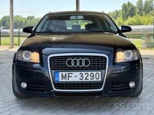 Black Audi A3 2007 in Riga, with an engine capacity of 2.00 L and mileage of 478 thousand km for 2390 €, photo 3 on AUTOMOTO.COM.LV