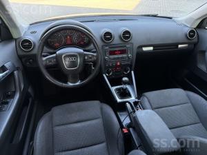 Black Audi A3 2007 in Riga, with an engine capacity of 2.00 L and mileage of 478 thousand km for 2390 €, photo 7 on AUTOMOTO.COM.LV