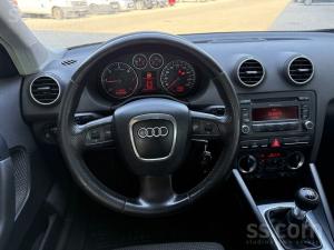 Black Audi A3 2007 in Riga, with an engine capacity of 2.00 L and mileage of 478 thousand km for 2390 €, photo 8 on AUTOMOTO.COM.LV
