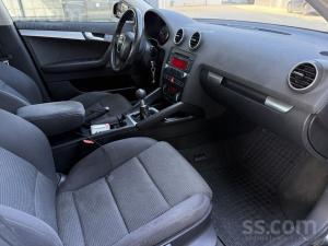 Black Audi A3 2007 in Riga, with an engine capacity of 2.00 L and mileage of 478 thousand km for 2390 €, photo 11 on AUTOMOTO.COM.LV