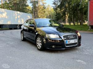 Melns Audi A3 2007 Kauņa, ar dzinēja tilpumu 2.00 L un nobraukumu 290 tūkst. km par 1950 €, foto  vietnē AUTOMOTO.COM.LV