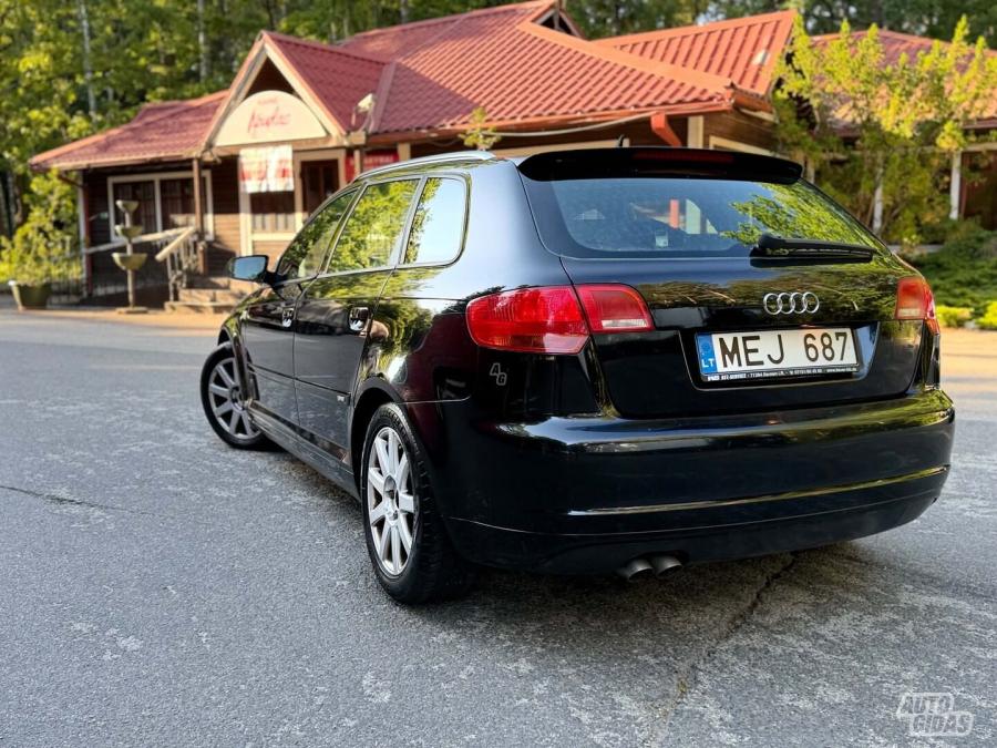 Melns Audi A3 2007 Kauņa, ar dzinēja tilpumu 2.00 L un nobraukumu 290 tūkst. km par 1950 €, foto 11 vietnē AUTOMOTO.COM.LV
