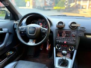 Melns Audi A3 2007 Kauņa, ar dzinēja tilpumu 2.00 L un nobraukumu 290 tūkst. km par 1950 €, foto 16 vietnē AUTOMOTO.COM.LV