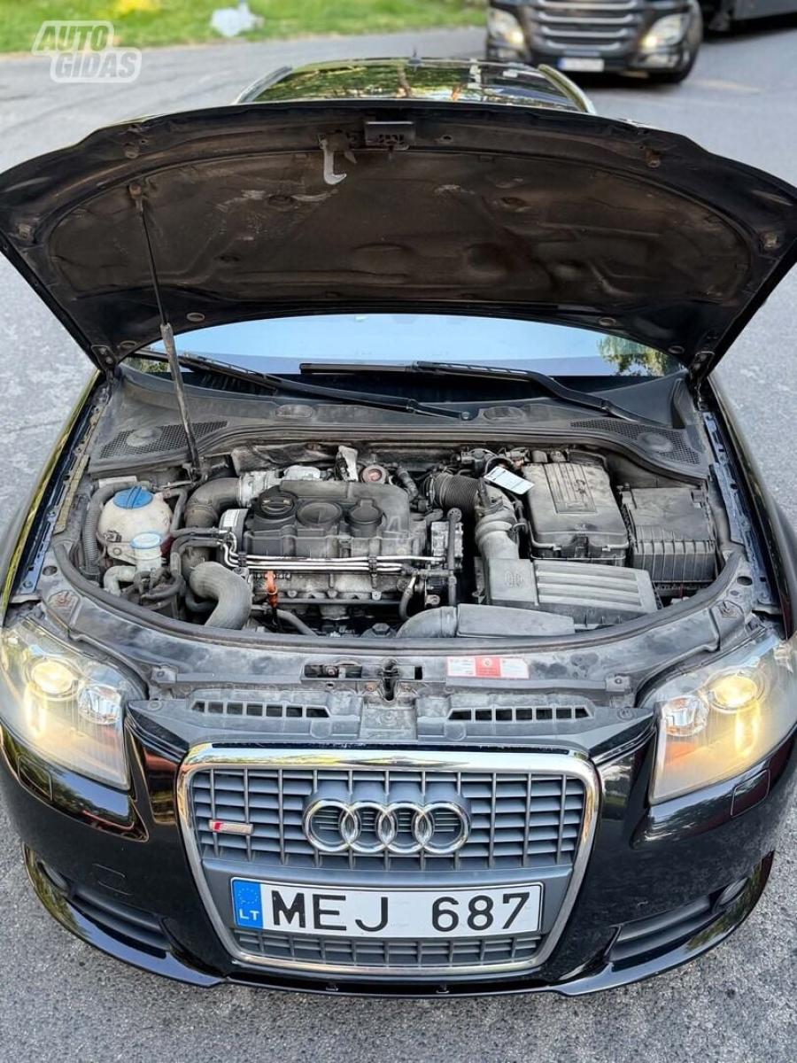 Melns Audi A3 2007 Kauņa, ar dzinēja tilpumu 2.00 L un nobraukumu 290 tūkst. km par 1950 €, foto 20 vietnē AUTOMOTO.COM.LV