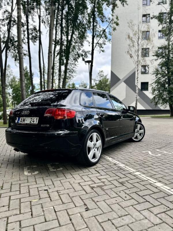 Melns Audi A3 2007 Rīga, ar dzinēja tilpumu 2.00 L un nobraukumu 326 tūkst. km par 3600 €, foto 2 vietnē AUTOMOTO.COM.LV