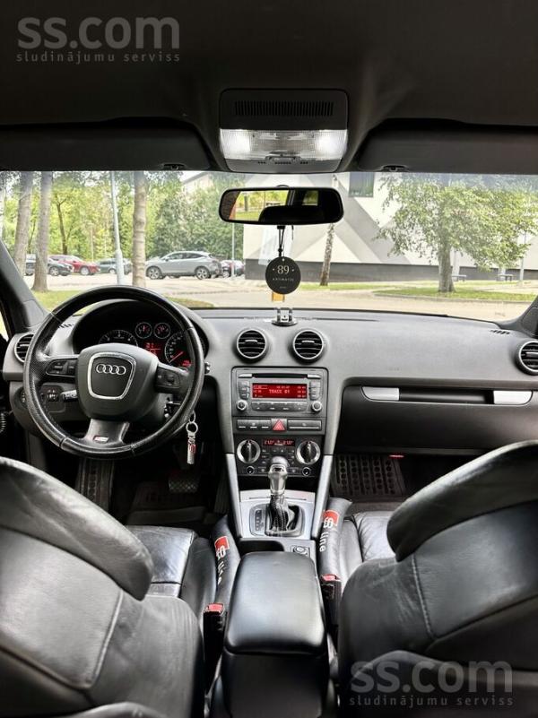 Melns Audi A3 2007 Rīga, ar dzinēja tilpumu 2.00 L un nobraukumu 326 tūkst. km par 3600 €, foto 5 vietnē AUTOMOTO.COM.LV