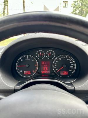 Black Audi A3 2007 in Riga, with an engine capacity of 2.00 L and mileage of 326 thousand km for 3600 €, photo 7 on AUTOMOTO.COM.LV