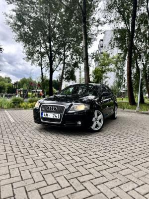 Black Audi A3 2007 in Riga, with an engine capacity of 2.00 L and mileage of 326 thousand km for 3600 €, photo 15 on AUTOMOTO.COM.LV
