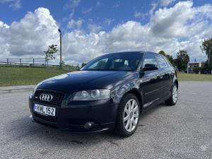 Black Audi A3 2007 in Moletai, with an engine capacity of 1.80 L and mileage of 251 thousand km for 3900 €, photo  on AUTOMOTO.COM.LV