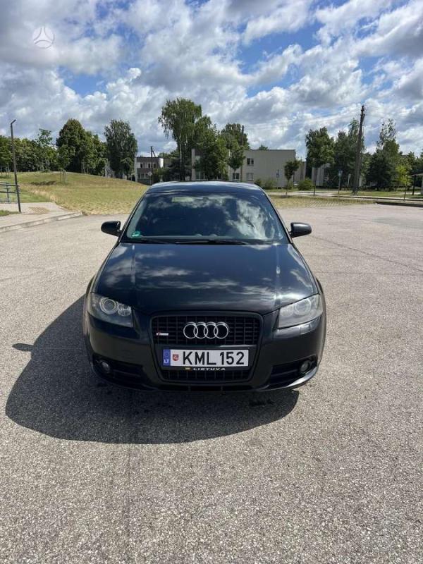 Black Audi A3 2007 in Moletai, with an engine capacity of 1.80 L and mileage of 251 thousand km for 3900 €, photo 2 on AUTOMOTO.COM.LV