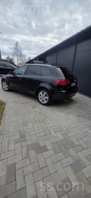 Black Audi A3 2007 in Jekabpils, with an engine capacity of 1.90 L and mileage of 473 thousand km for 2600 €, photo 7 on AUTOMOTO.COM.LV