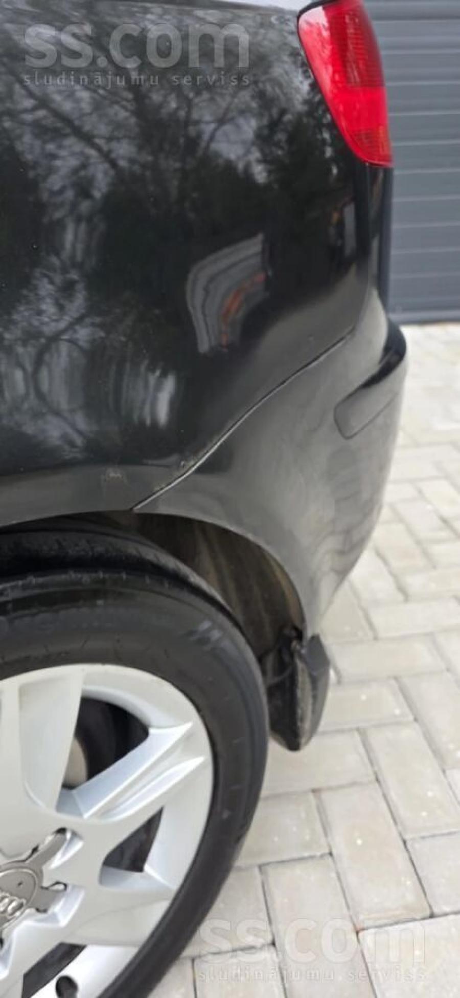 Black Audi A3 2007 in Jekabpils, with an engine capacity of 1.90 L and mileage of 473 thousand km for 2600 €, photo 12 on AUTOMOTO.COM.LV