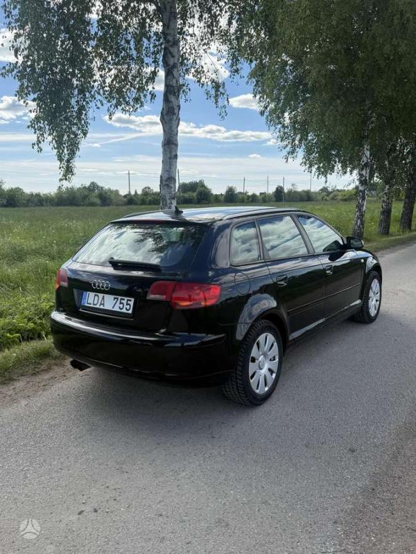 Melns Audi A3 2007 Raseiniai, ar dzinēja tilpumu 1.80 L un nobraukumu 280 tūkst. km par 3100 €, foto 1 vietnē AUTOMOTO.COM.LV