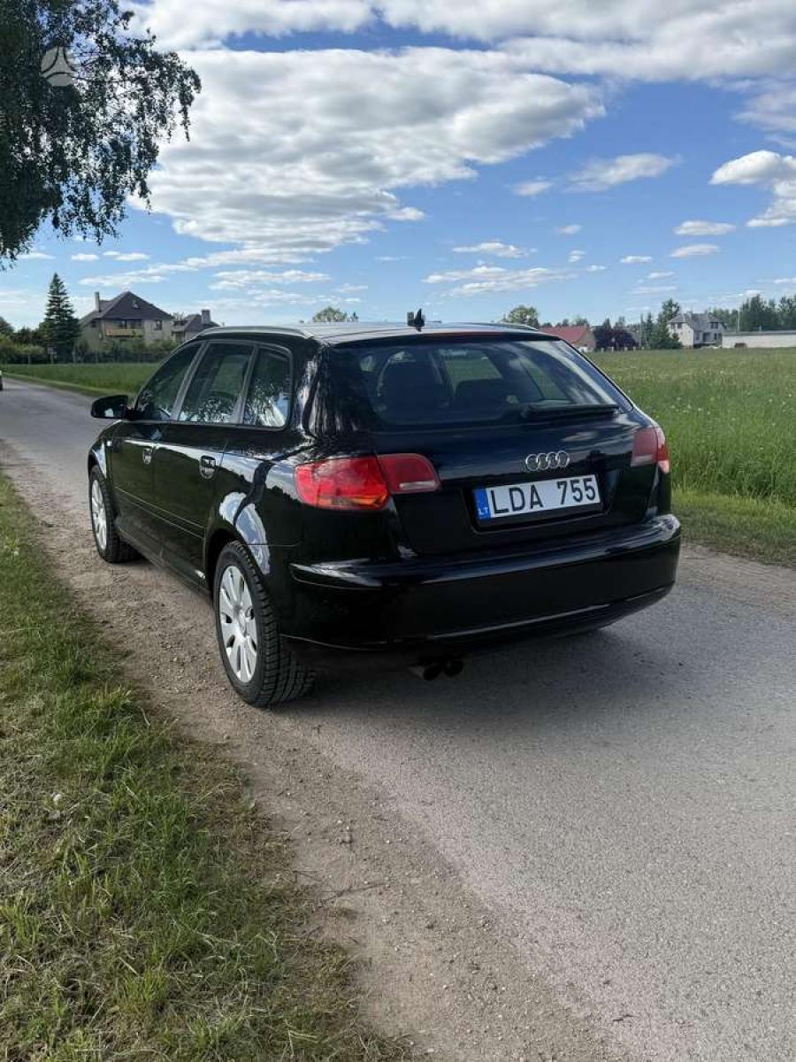Melns Audi A3 2007 Raseiniai, ar dzinēja tilpumu 1.80 L un nobraukumu 280 tūkst. km par 3100 €, foto 3 vietnē AUTOMOTO.COM.LV