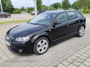 Black Audi A3 2007 in Tartu, with an engine capacity of 1.90 L and mileage of 300 thousand km for 3499 €, photo 4 on AUTOMOTO.COM.LV