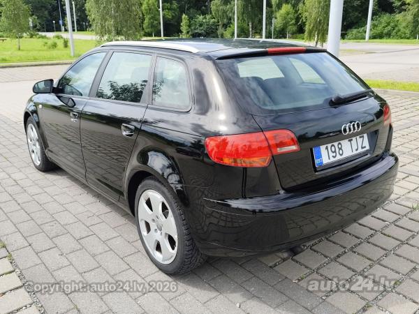 Черный Ауди А3 2007 в Тарту, объемом двигателя 1.90 л и пробегом 300 тыс. км за 3499 €, фото 6 на AUTOMOTO.COM.LV