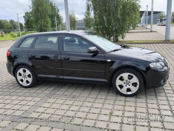 Черный Ауди А3 2007 в Тарту, объемом двигателя 1.90 л и пробегом 300 тыс. км за 3499 €, фото 7 на AUTOMOTO.COM.LV