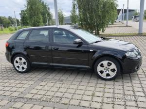 Black Audi A3 2007 in Tartu, with an engine capacity of 1.90 L and mileage of 300 thousand km for 3499 €, photo 8 on AUTOMOTO.COM.LV