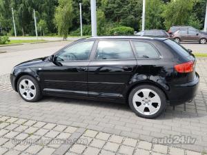 Black Audi A3 2007 in Tartu, with an engine capacity of 1.90 L and mileage of 300 thousand km for 3499 €, photo 10 on AUTOMOTO.COM.LV
