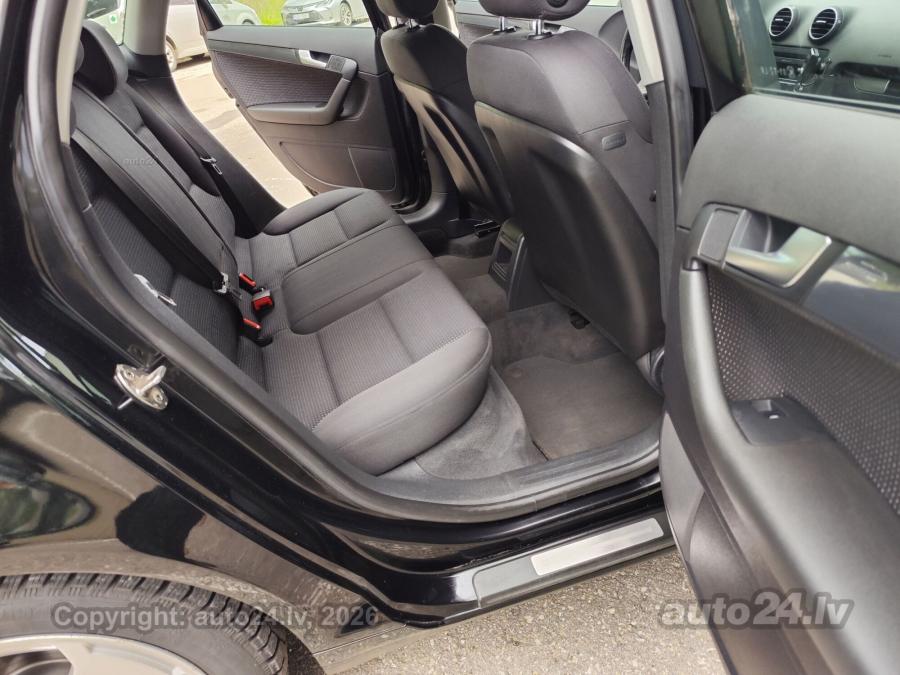Black Audi A3 2007 in Tartu, with an engine capacity of 1.90 L and mileage of 300 thousand km for 3499 €, photo 16 on AUTOMOTO.COM.LV