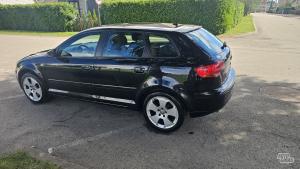 Melns Audi A3 2007 Kazlų Rūda, ar dzinēja tilpumu 2.00 L un nobraukumu 300 tūkst. km par 3999 €, foto 4 vietnē AUTOMOTO.COM.LV