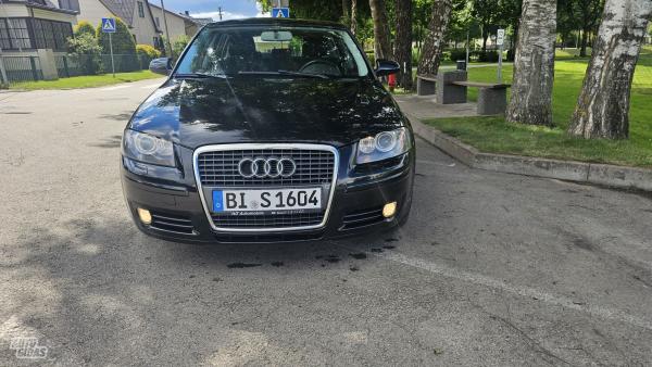 Black Audi A3 2007 in Kazlu Ruda, with an engine capacity of 2.00 L and mileage of 300 thousand km for 3999 €, photo 6 on AUTOMOTO.COM.LV