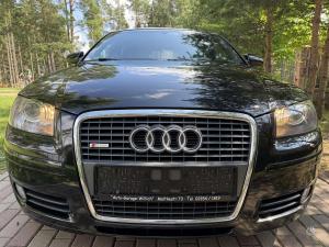 Black Audi A3 2007 in Utena, with an engine capacity of 2.00 L and mileage of 237 thousand km for 4250 €, photo 4 on AUTOMOTO.COM.LV