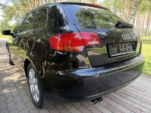 Black Audi A3 2007 in Utena, with an engine capacity of 2.00 L and mileage of 237 thousand km for 4250 €, photo 5 on AUTOMOTO.COM.LV