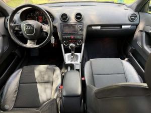 Black Audi A3 2007 in Utena, with an engine capacity of 2.00 L and mileage of 237 thousand km for 4250 €, photo 14 on AUTOMOTO.COM.LV