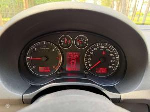 Black Audi A3 2007 in Utena, with an engine capacity of 2.00 L and mileage of 237 thousand km for 4250 €, photo 16 on AUTOMOTO.COM.LV