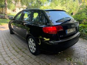 Black Audi A3 2007 in Riga, with an engine capacity of 2.00 L and mileage of 379 thousand km for 1850 €, photo 6 on AUTOMOTO.COM.LV