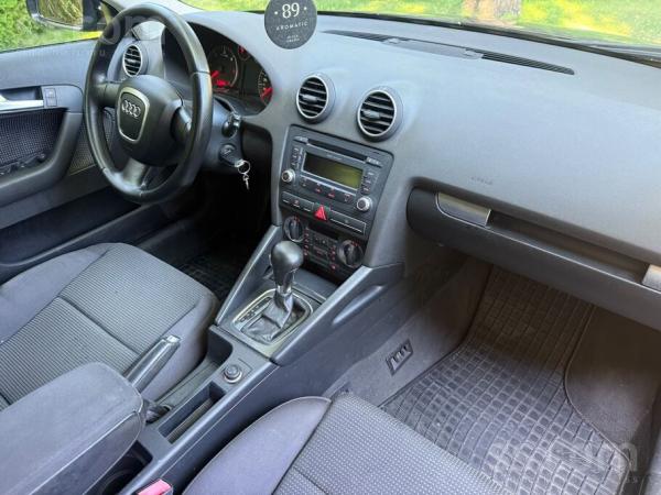 Melns Audi A3 2007 Rīga, ar dzinēja tilpumu 2.00 L un nobraukumu 379 tūkst. km par 1850 €, foto 7 vietnē AUTOMOTO.COM.LV
