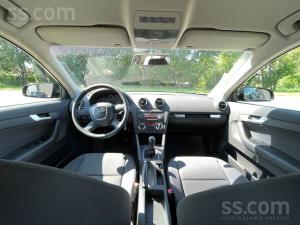 Черный Ауди А3 2007 в Рига, объемом двигателя 1.90 л и пробегом 314 тыс. км за 2600 €, фото 4 на AUTOMOTO.COM.LV