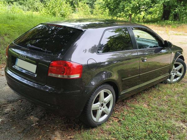 Black Audi A3 2007 in Jurbarkas, with an engine capacity of 1.97 L and mileage of 250 thousand km for 2000 €, photo 5 on AUTOMOTO.COM.LV